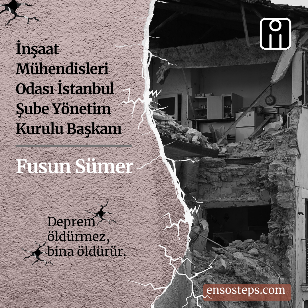 İnşaat Mühendisleri Odası İstanbul Şube Yönetim Başkanı Fusun Sümer ile ...
